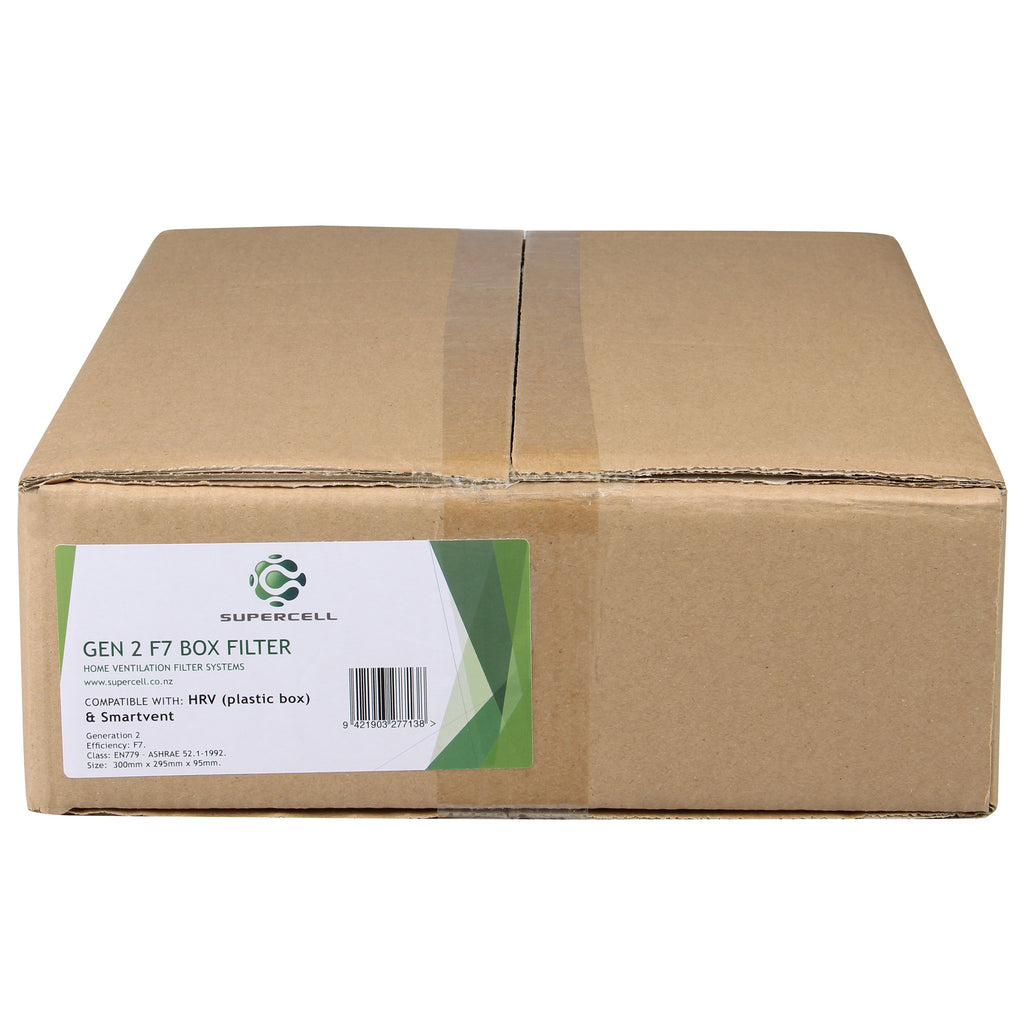 HRV FILTER F8 (Plastic Fan Box) | supercellnz
